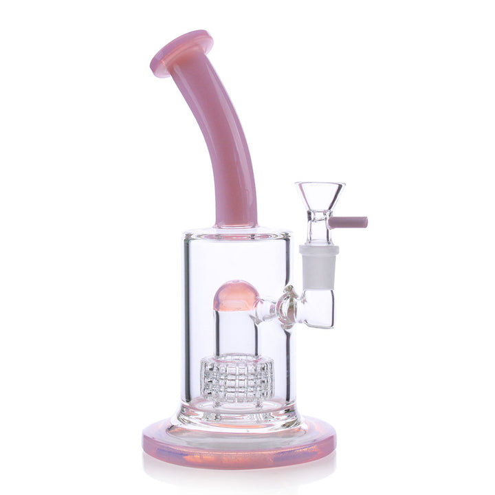 8in Triple Stack Honeycomb Perk Rig - Honeybee Herb