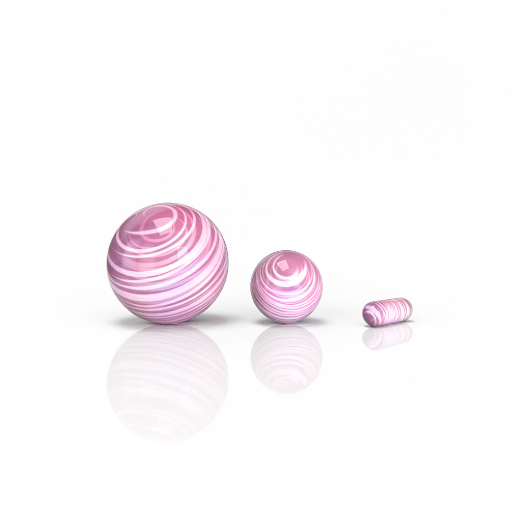 Dab Marble Sets | Low Temp Dab Accessories - Honeybee Herb