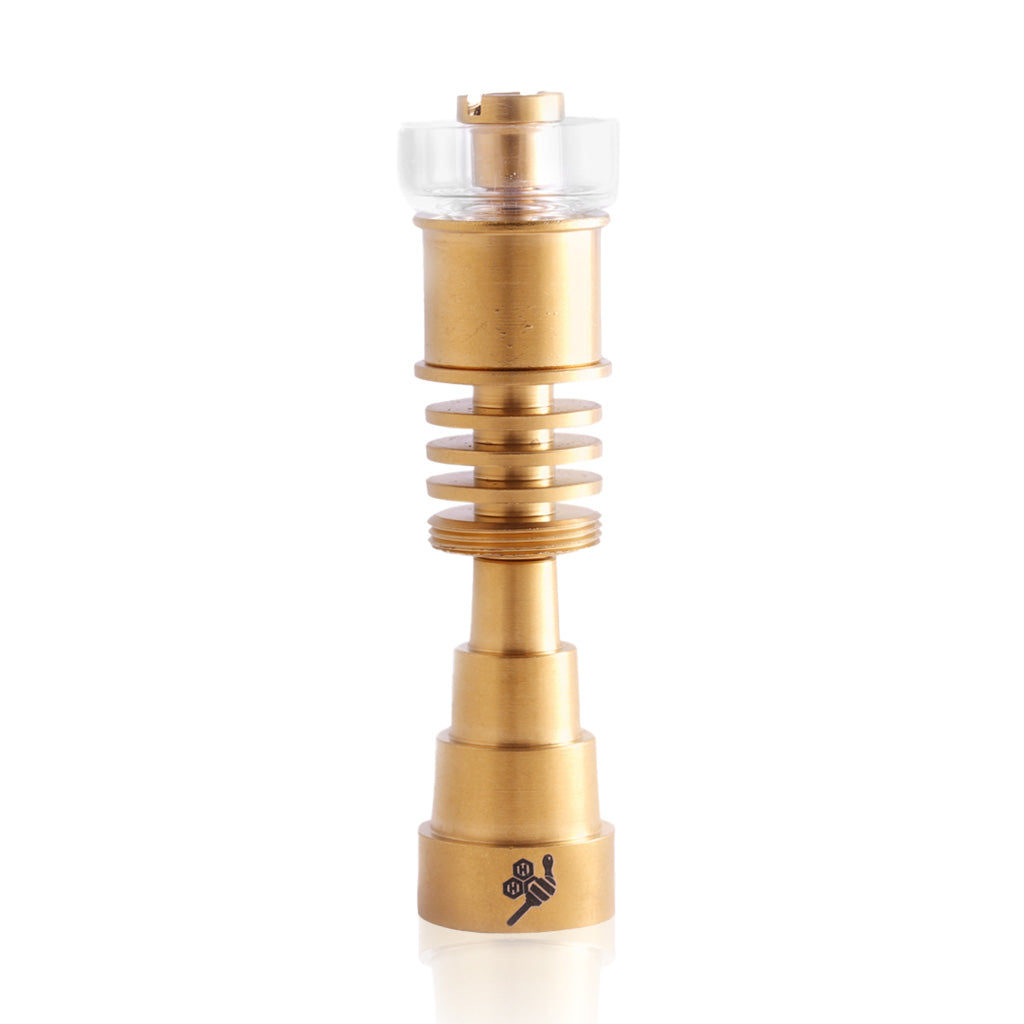 Titanium 6-in-1 Hybrid Enail Dab Nail | Honeybee Herb