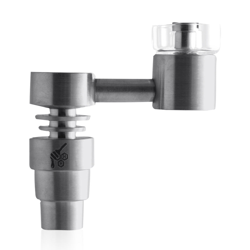 Titanium 4-in-1 Sidecar Hybrid Banger Dab Nail | Honeybee Herb