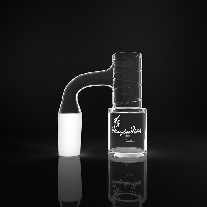 HONEY CHAMBER WHIRLWIND QUARTZ BANGER - 90° DEGREE | BL – Honeybee Herb