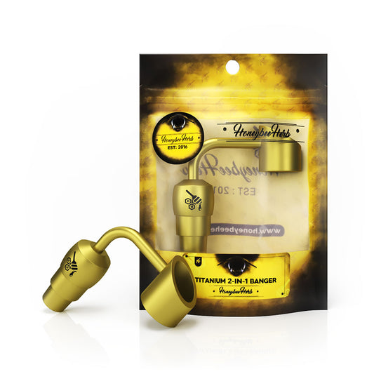 Titanium Dab Nail & Banger | Ti-Nail | Honeybee Herb